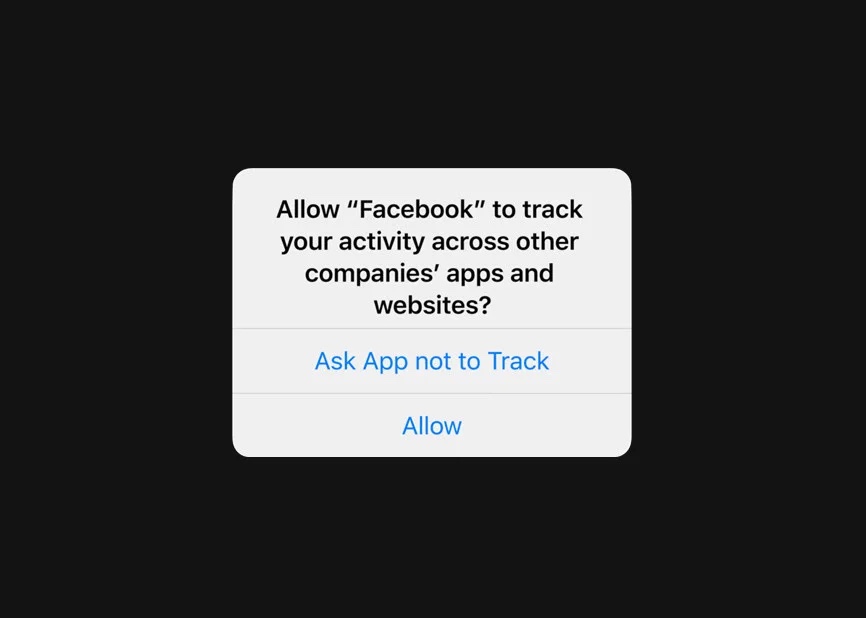 Ask App not to track